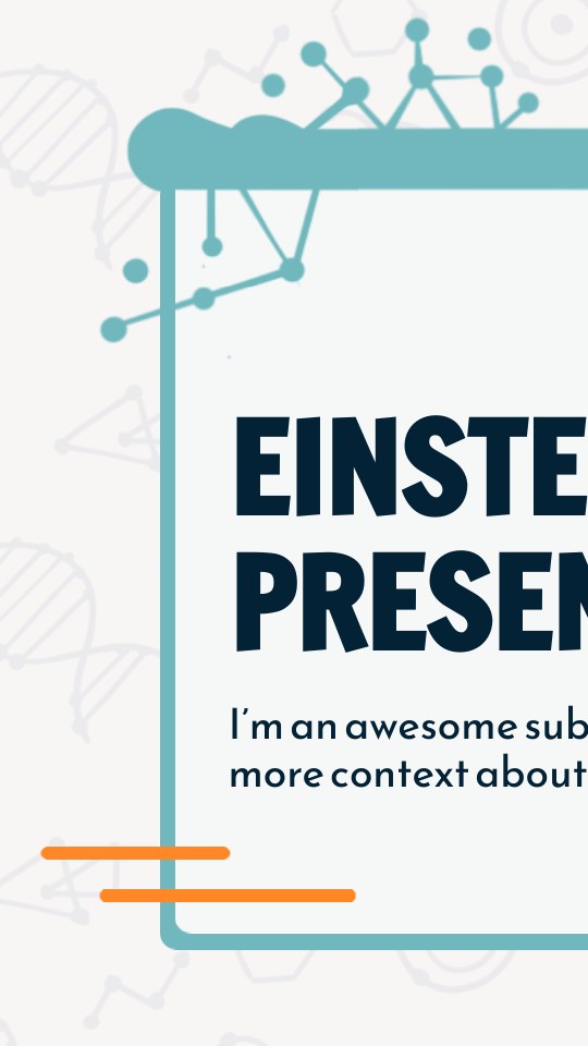 EINSTEIN PRESENTATION
