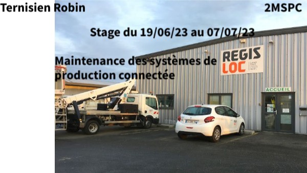 Stage Régis loc Ternisien Robin | Genially