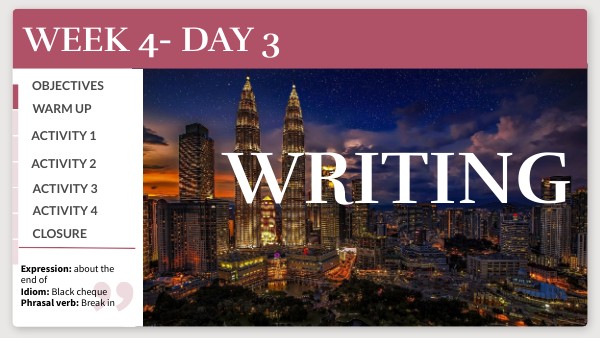 Week 4 Day 3 | Genially