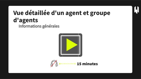 Agents - infos générales | Genially
