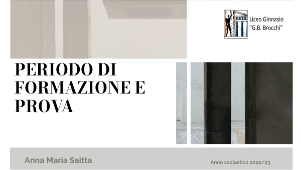 Periodo Formazione