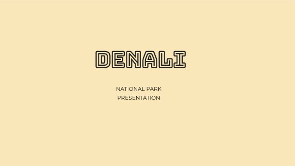 Denali national park