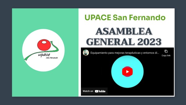 ASAMBLEA UPACE 2023 | Genially