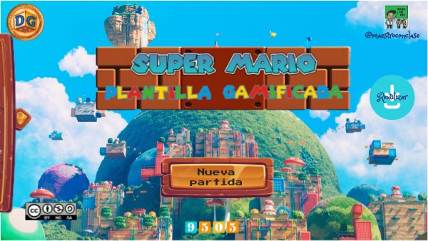 Plantilla gamificaciónMario Bros | Genially