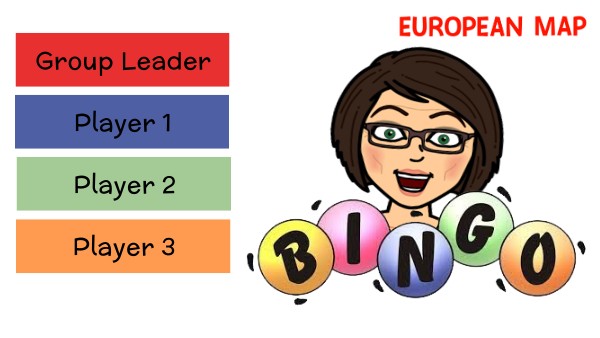 SMALL GROUP BINGO MAP