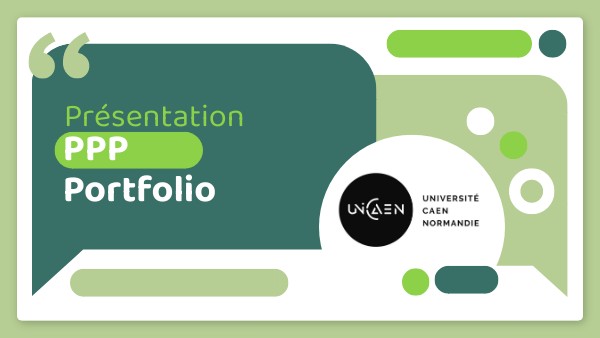 Oral PPP & Portfolio | Genially