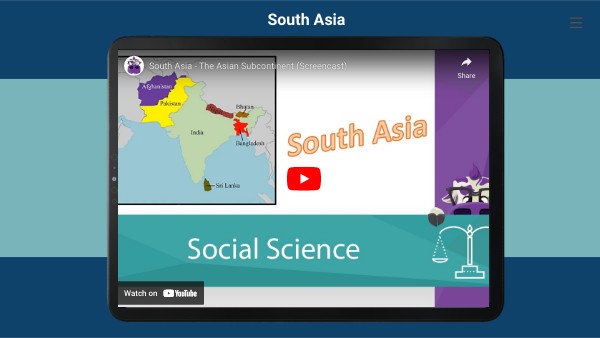 Video South Asia Topic 16 Lesson 2 | Genially