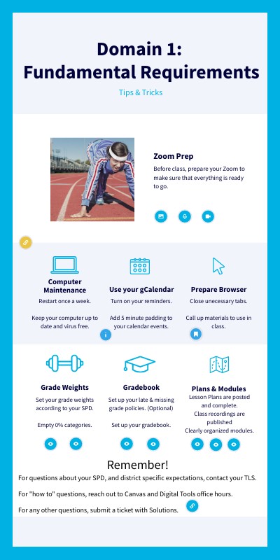 Domain 1 - Tips & Tricks | Genially