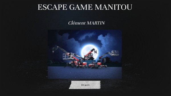 ESCAPE game MANITOU