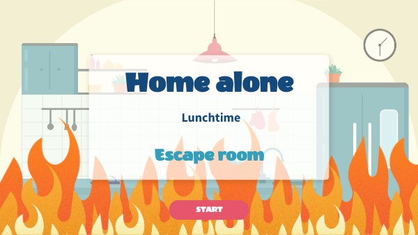 Home alone - Lunchtime | Genially