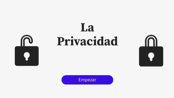 PRIVACIDAD | Genially