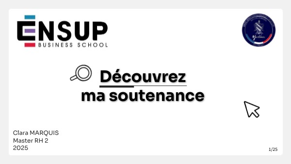 Mon oral de soutenance
