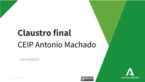 Claustro junio | Genially