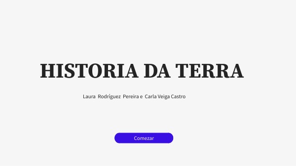 HISTORIA DA TERRA
