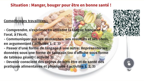 manger bouger 5e 2024 | Genially