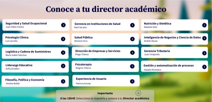 Conoce a tu director académico | Genially