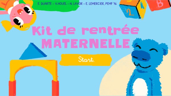 KIT RENTREE | Genially