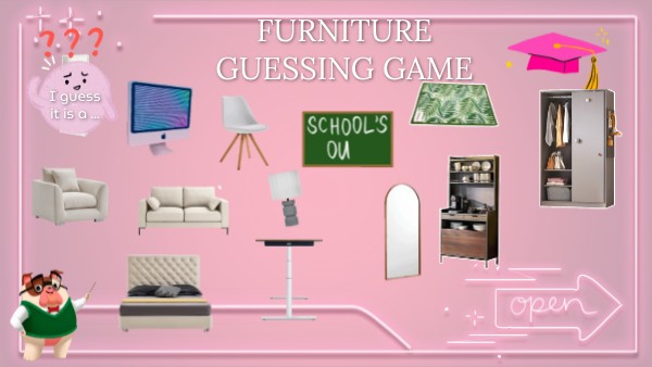 Furniture & Classroom & Rooms | Genially