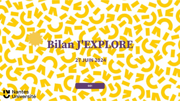Bilan J'EXPLORE 2024