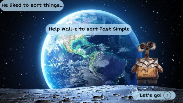 Past Simple with Wall-e | Genially