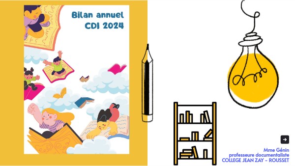 BILAN CDI 2024 | Genially