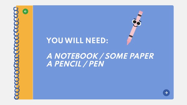 NATASHA USING THE NOTEBOOK | Genially