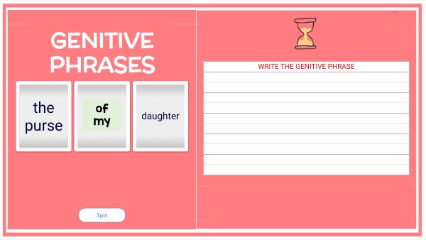 RANDOMNESS GENITIVE PHRASES