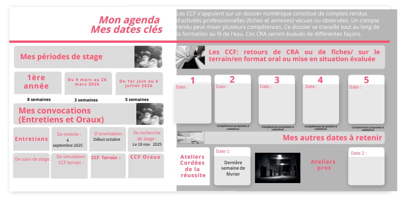 calendrier MCO1 | Genially