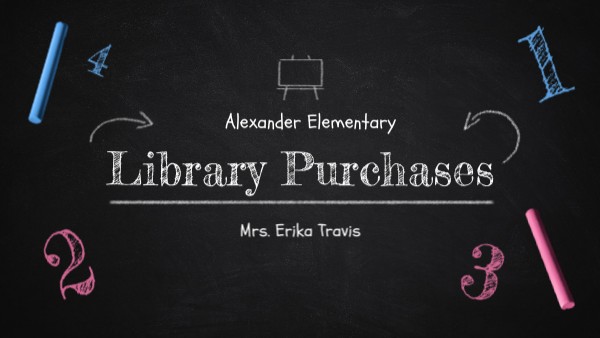 Library Purchases | Genially