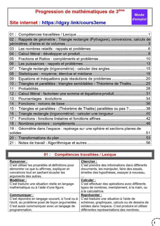 cours 3eme | Genially