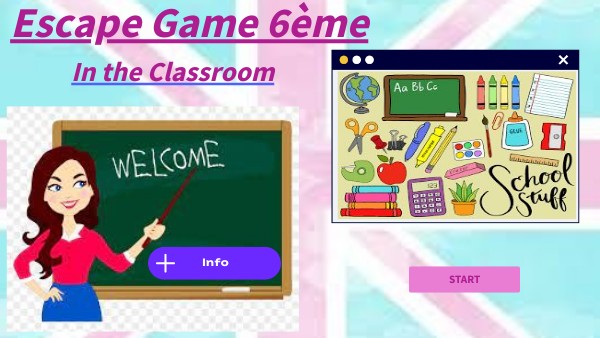 ESCAPE GAME 6èmes - IN THE CLASSROOM | Genially