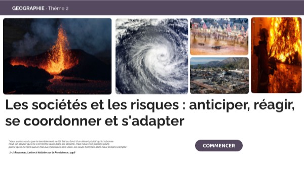 Les sociétés et les risques | Genially