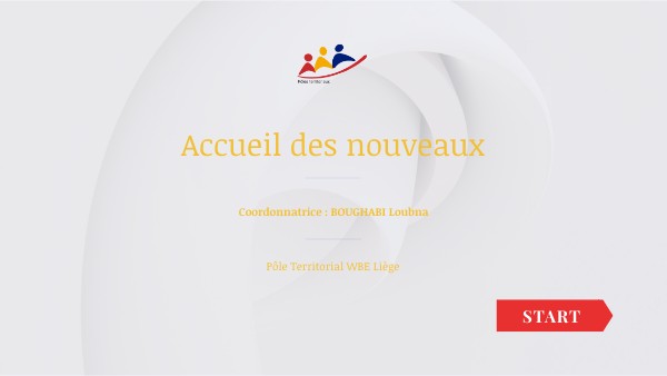 Copie - Accueil des nouveaux | Genially