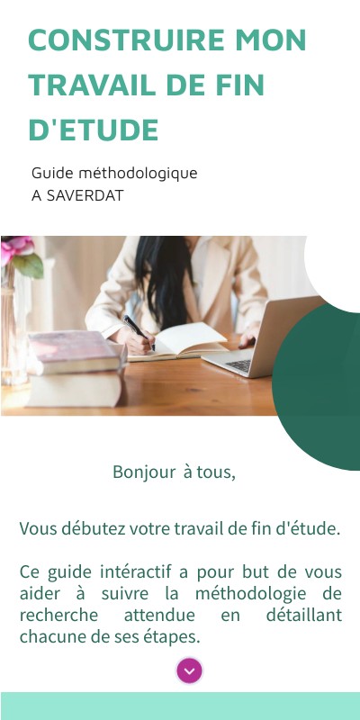 Construire mon TFE: le guide 2025 | Genially