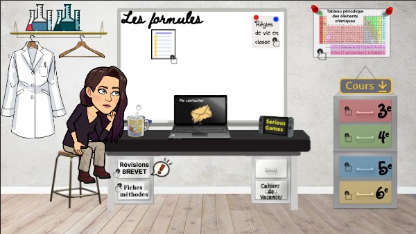 La Classe virtuelle de Sciences de Mme D. | Genially
