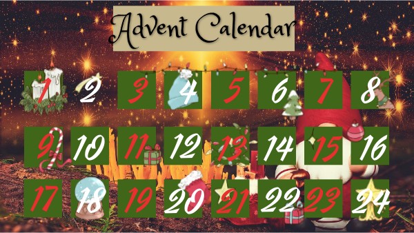 Advent calendar | Genially