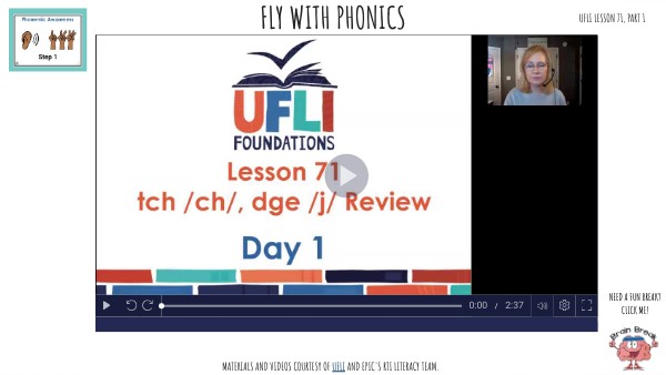 71 Phonics, Part 1 | Genially