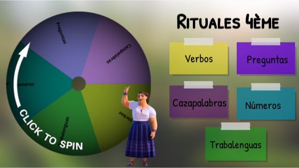 Rituales 4ème | Genially