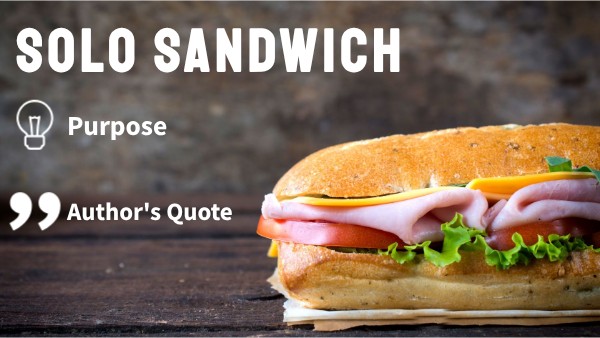 Solo Sandwich | Genially