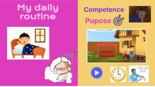 My daily routine | Genially