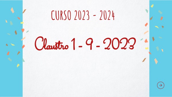 CLAUSTRO 1-09-23