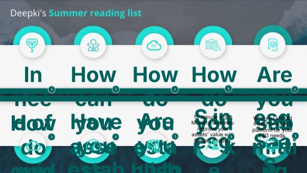 SUMMER READING LIST | Genially