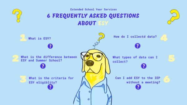 ESY FAQs | Genially