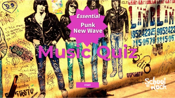 Music Quiz Punk Ska - New Wave