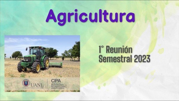 Informe 1° semestral Agricultura 2023