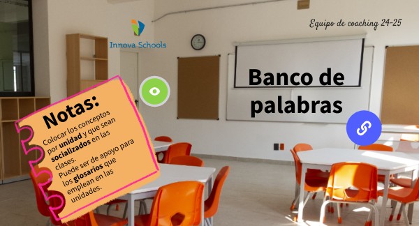 Banco de palabras secundaria | Genially