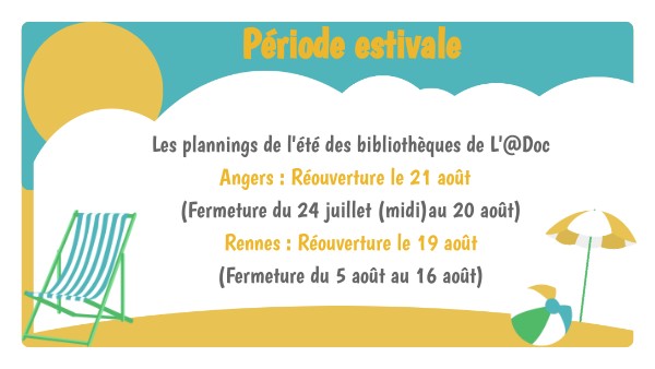 L@Doc Eté 2024 | Genially