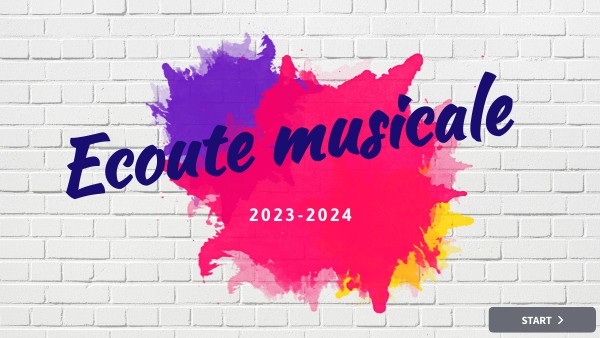 ECOUTE MUSICALE 2023-24 | Genially