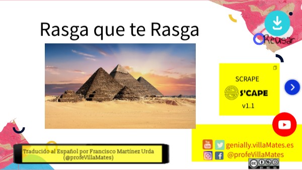 Reutilizable Rasca que te Rasca