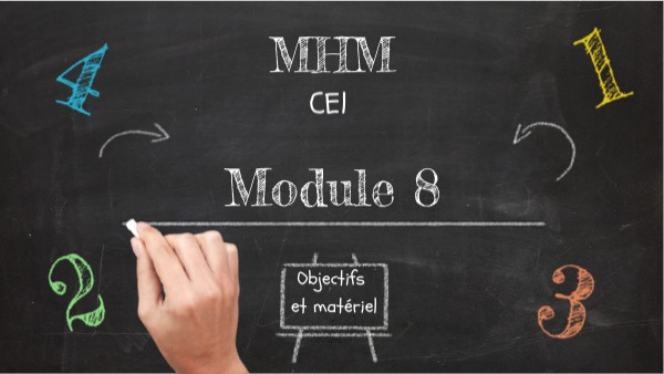 MHM CE1 module 8 | Genially